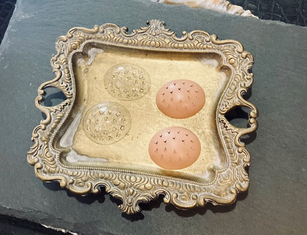 Antique Embalmer Eye Caps M213 – Morbid Mementos Oddities and Occult