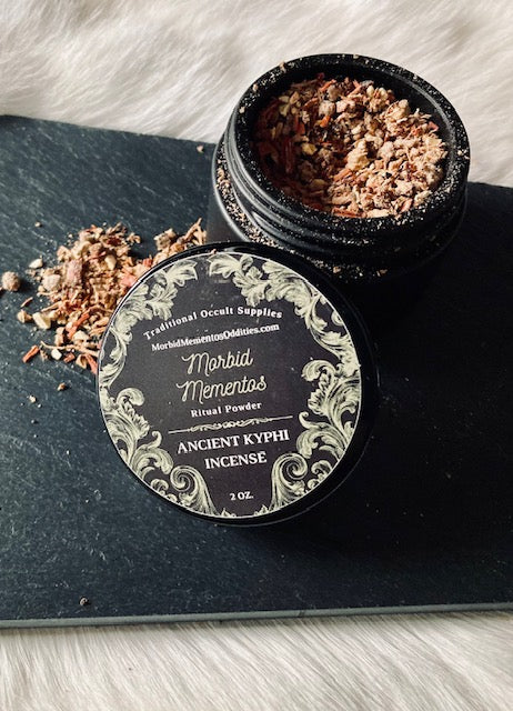 Ancient Kyphi Incense R201 – Morbid Mementos Oddities and Occult
