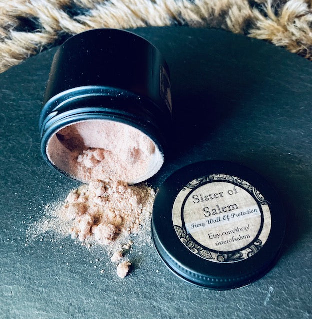Fiery Wall of Protection Ritual Powder – Morbid Mementos Oddities and ...